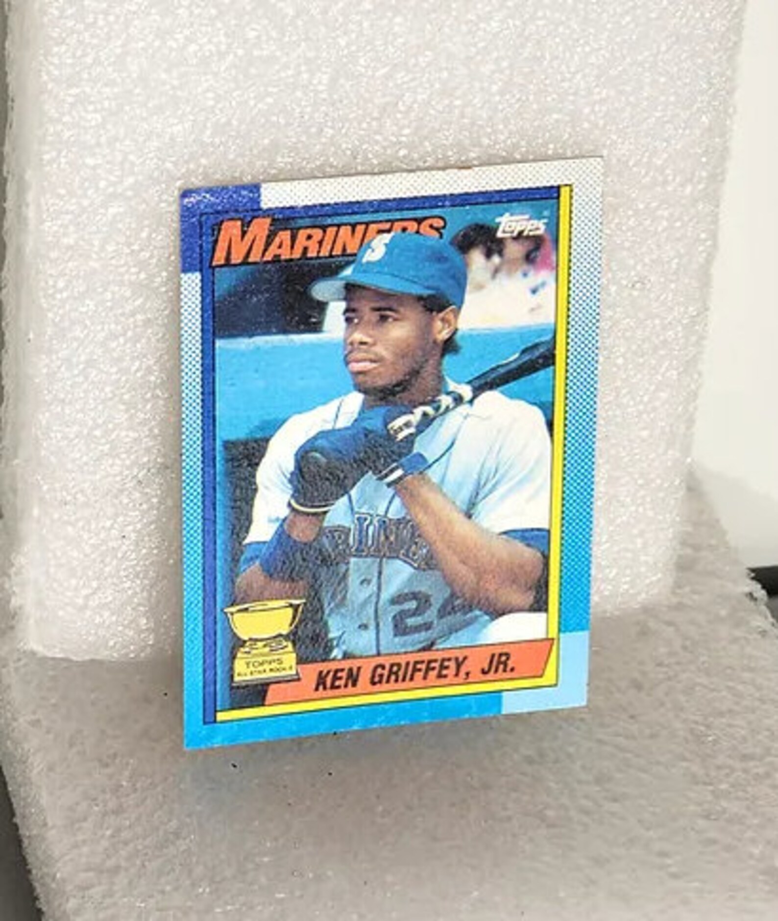 Ken Griffey Jr. Rookie Card 1990 Topps No. 336 Rare Misprint - Etsy