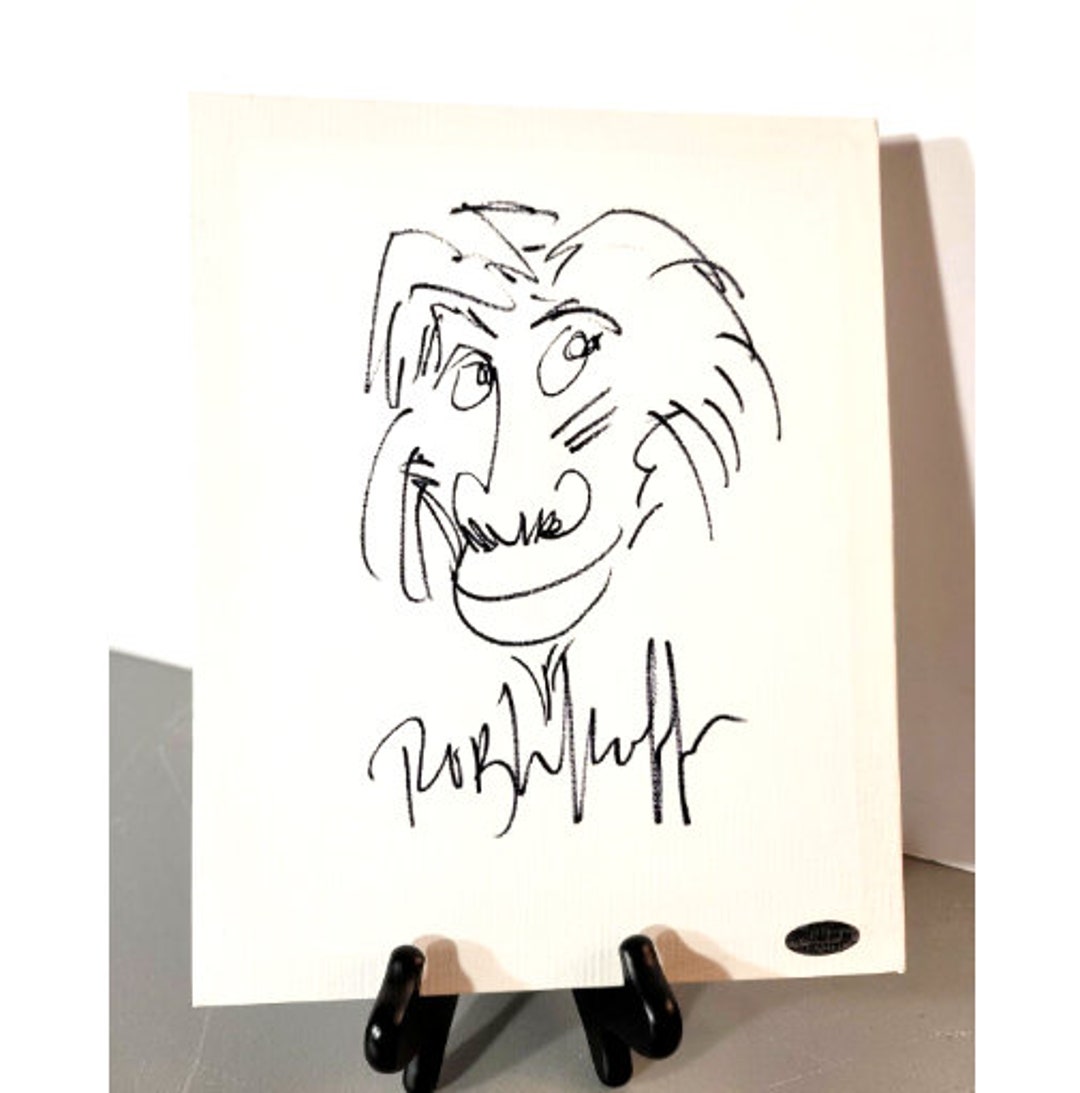 Autograph Lion King Hand Drawn Sketch by Director Rob Minkoff Rare ...