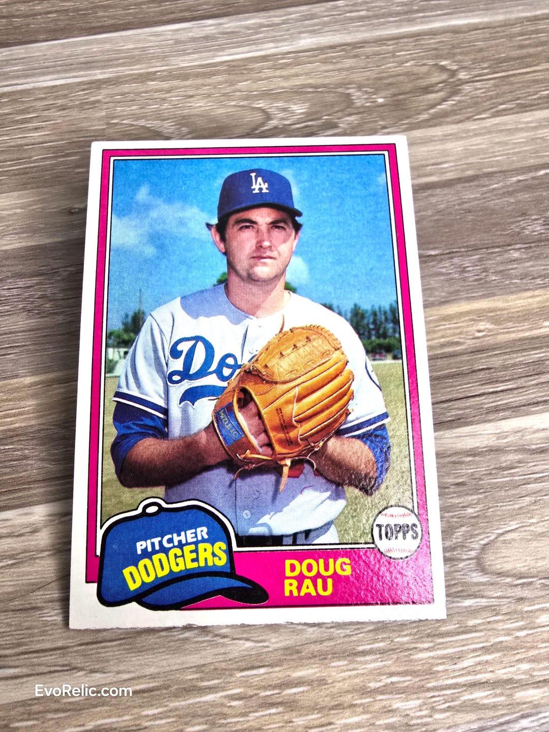 Sports Cards 1981 David Rau Baseball Card Topps No 174 - Etsy