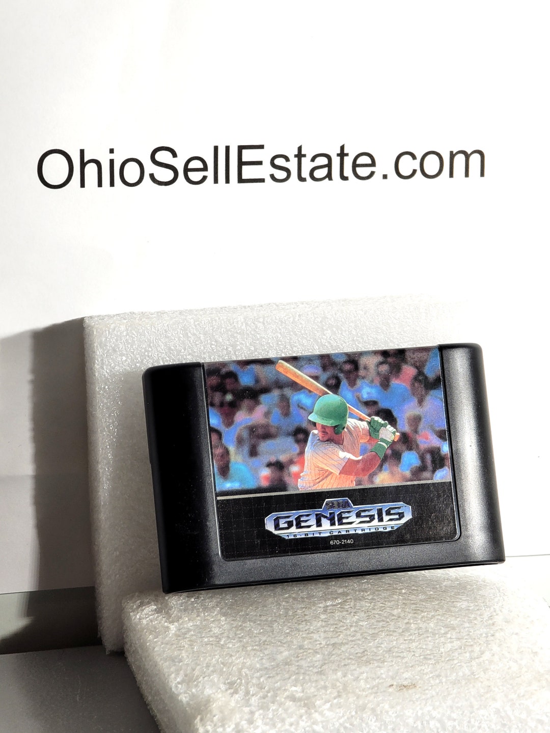 Vintage Game Sega Sports Talk Baseball Genesis No. 670-2140 - Etsy