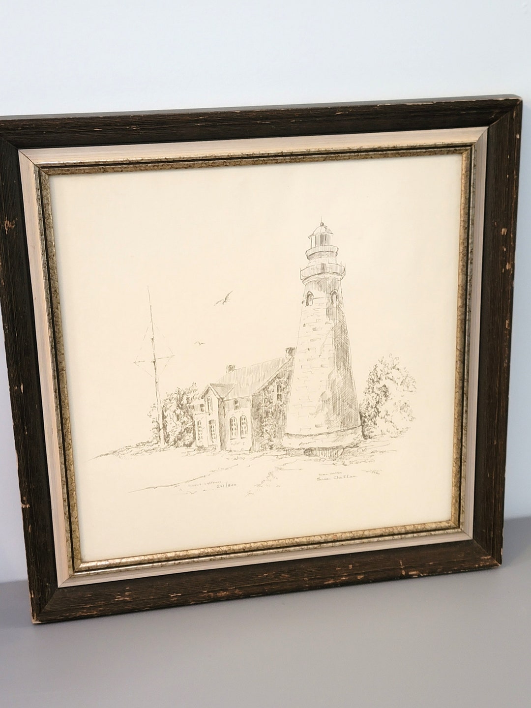 Susan Chaffee Signed Print Fairport Lighthouse No. 221/300 - Etsy