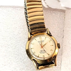 Vintage Watch 25 Jewels Hallmark Mens Waterproof Stainless - Etsy