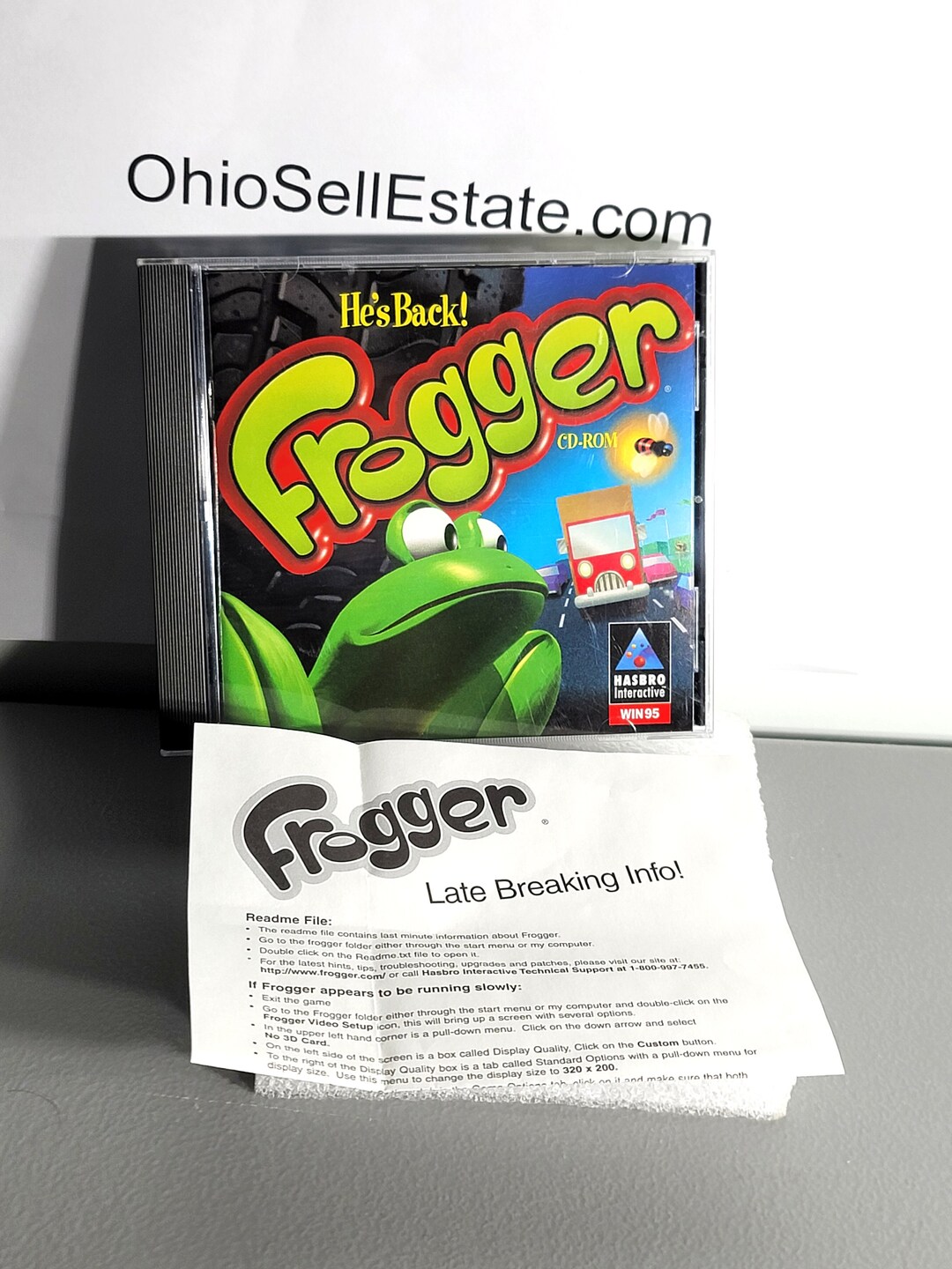 Vintage Frogger He's Back WIN '95 Game 1997 CD-ROM - Etsy