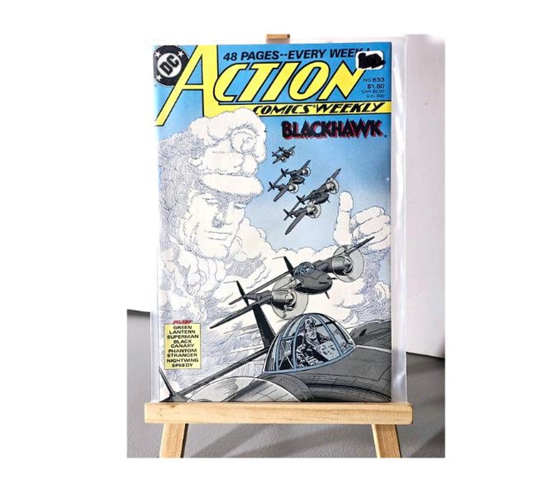 Blackhawk DC Comics January 1989 Action Weekly No. 633 - Etsy