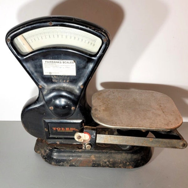 Antique Toledo Scale - Etsy