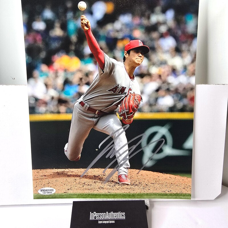 Shohei Ohtani Autograph Signed - Etsy