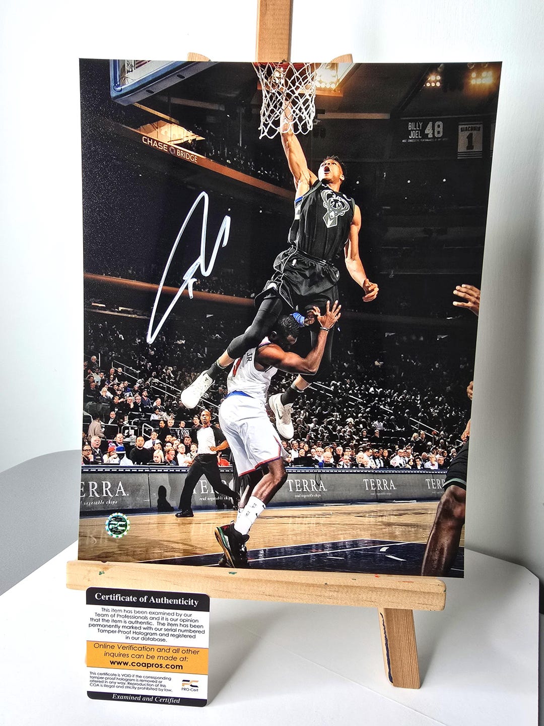 Giannis Antetokounmpo Autograph Bucks NBA Basketball Photo - Etsy