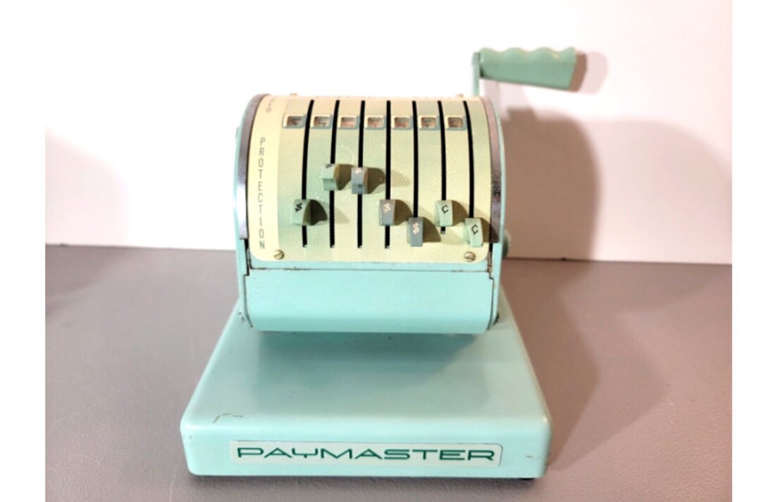 Vintage Paymaster Check Embosser Series X-550 - Etsy