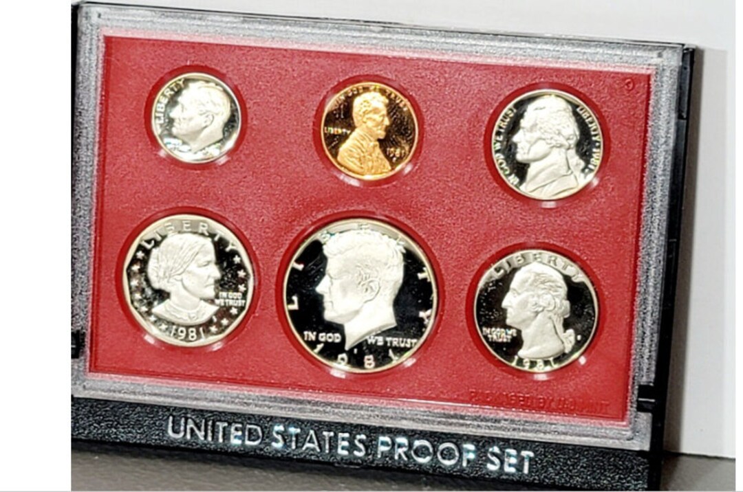 U.S. Coin Set 1981 Proof Limited Edition - Etsy