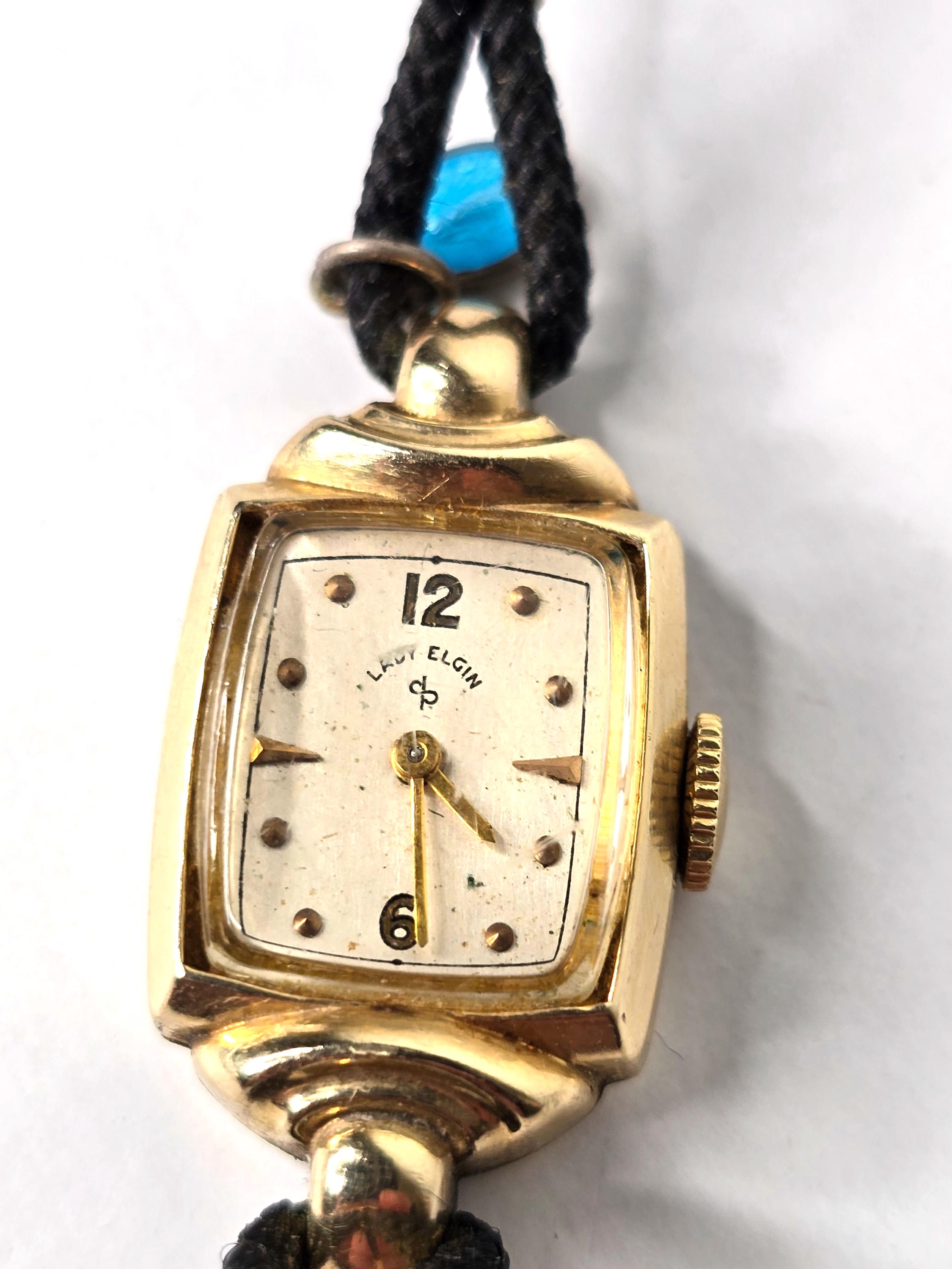 14k Gold Filled Lady Elgin Watch 1950s - Etsy