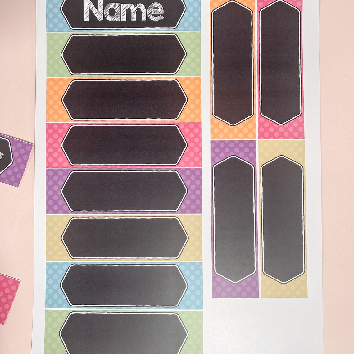 Editable Classroom Labels Classroom Name Labels Student Name Plates ...