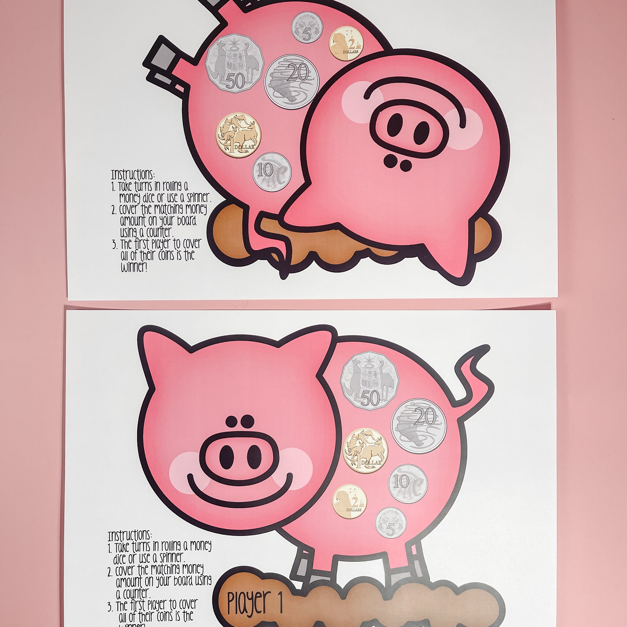 Australian Money Bingo Numeracy Game Grade 1 Maths Activity Australian ...