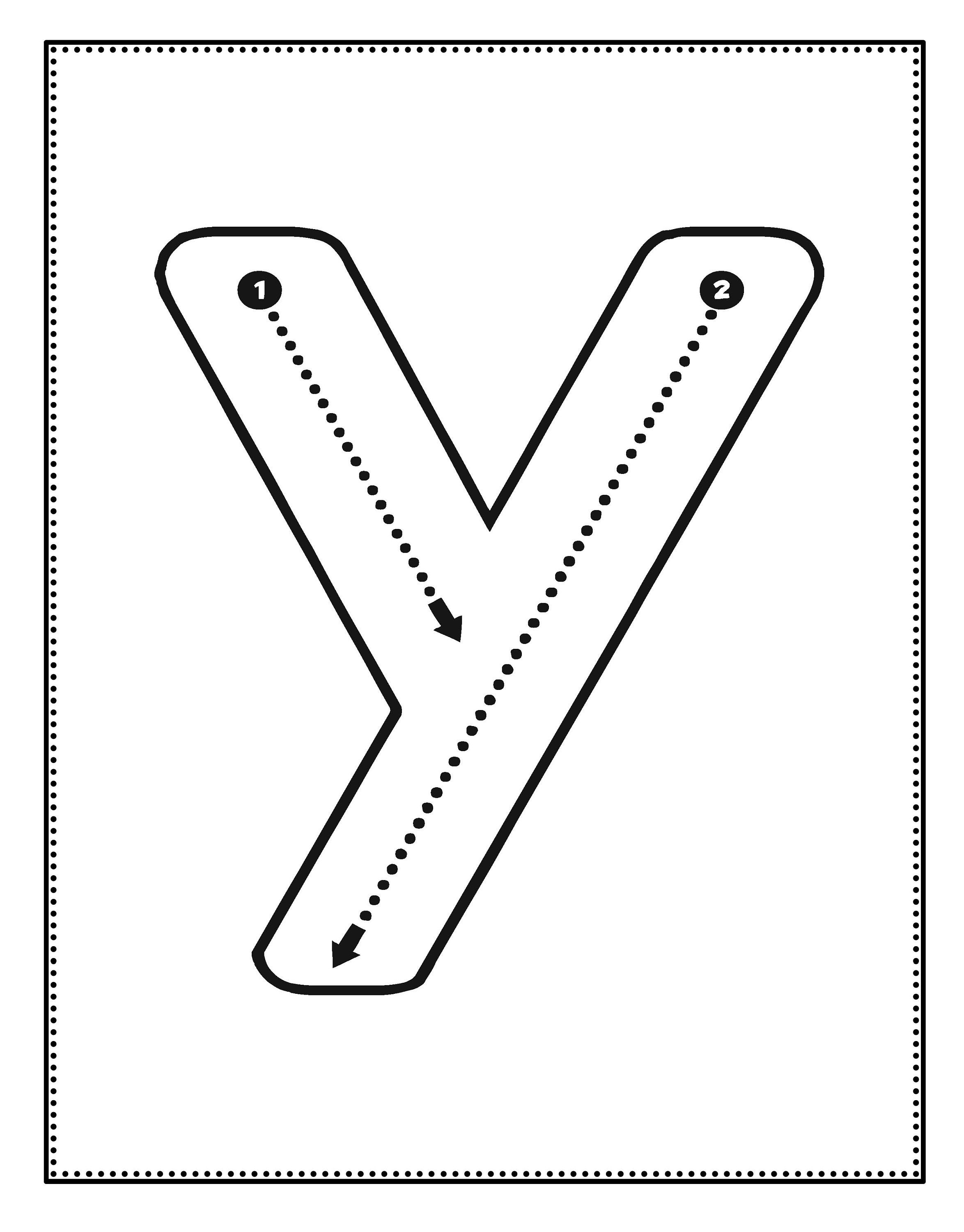 Letter Y Alphabet Pack Alphabet Worksheets Digital Download Alphabet ...