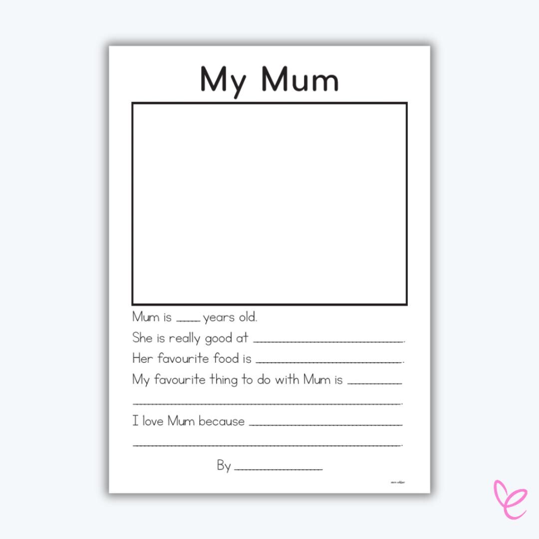 Mother's Day Resource Bundle | Classroom Activity | Printable Card ...