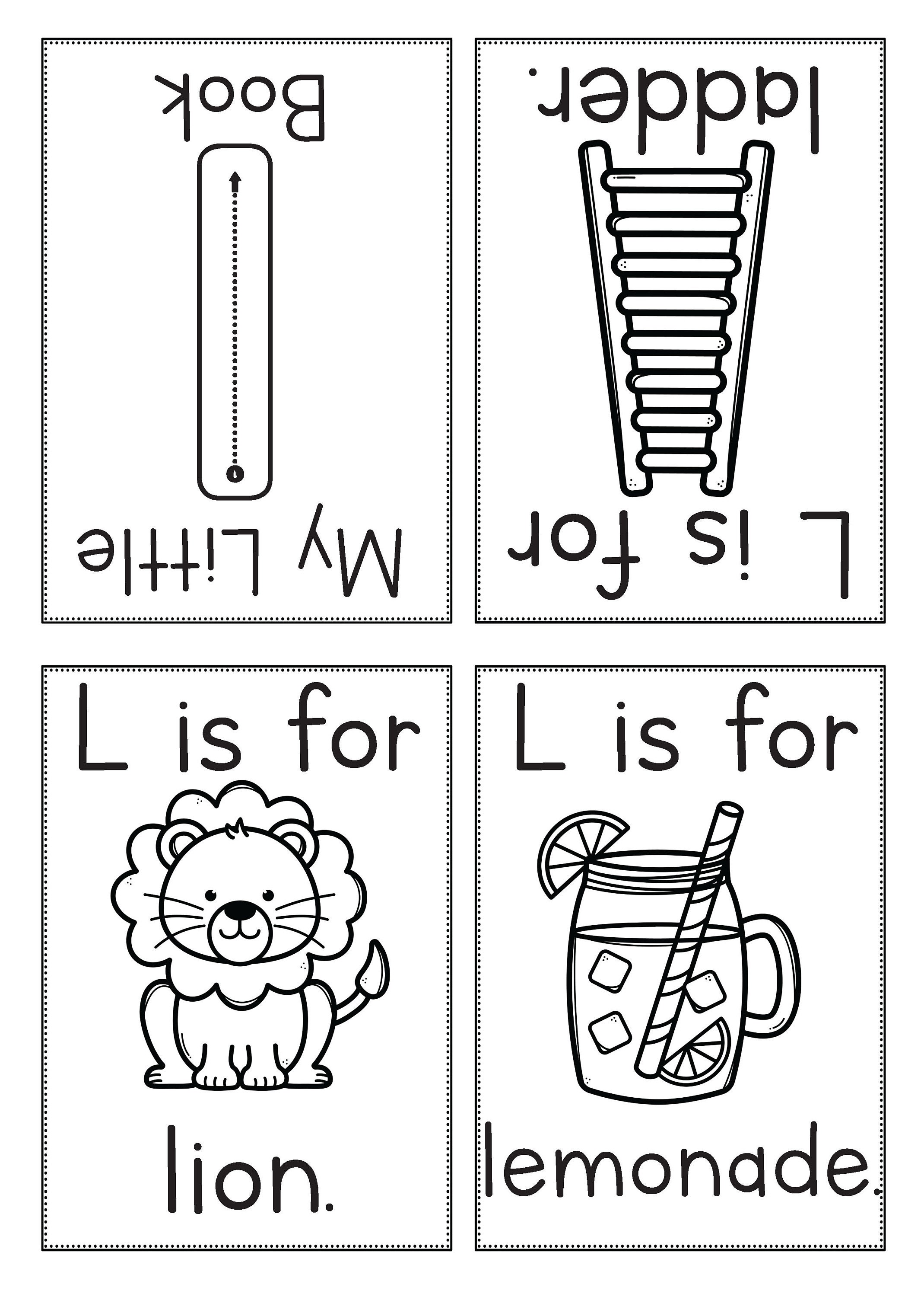 Letter L Alphabet Pack | Alphabet Worksheets | Digital Download ...