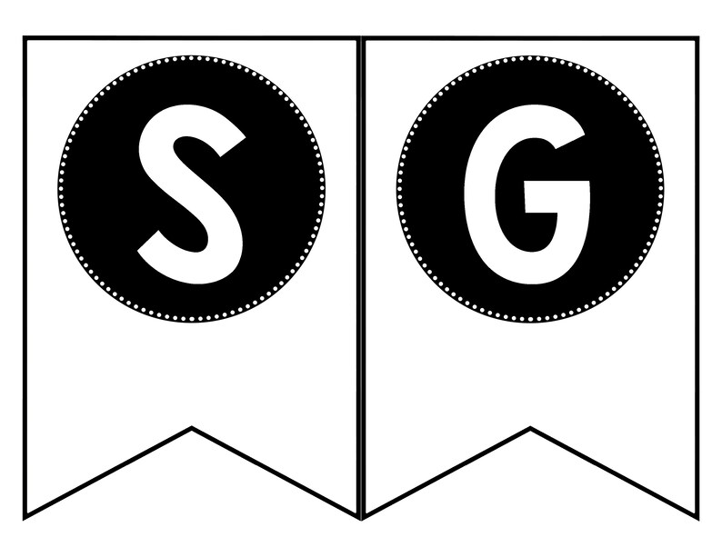 Editable Patterned Banner Bright and Bold - Etsy