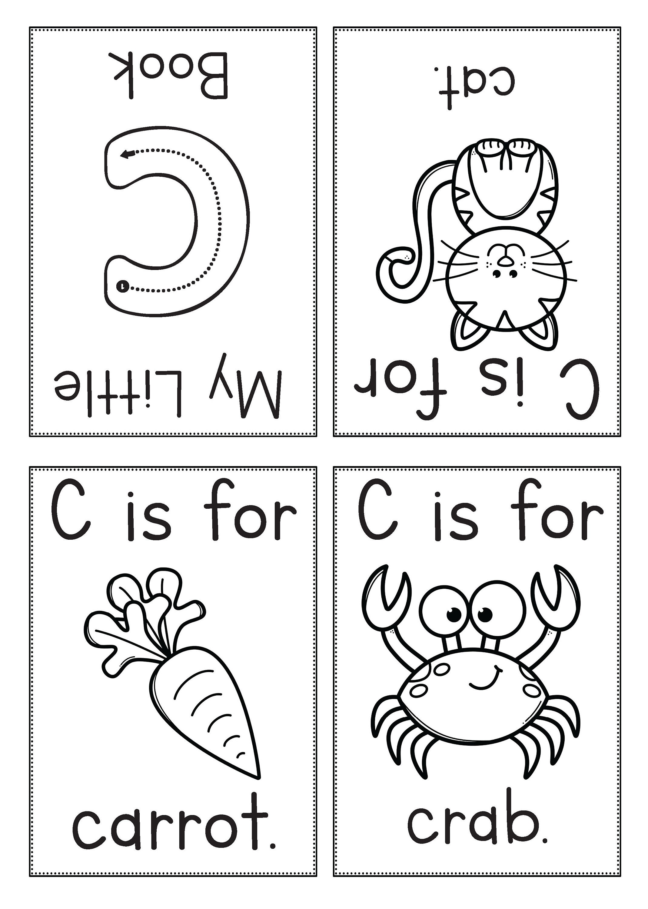 Letter C Alphabet Pack | Alphabet Worksheets | Digital Download ...