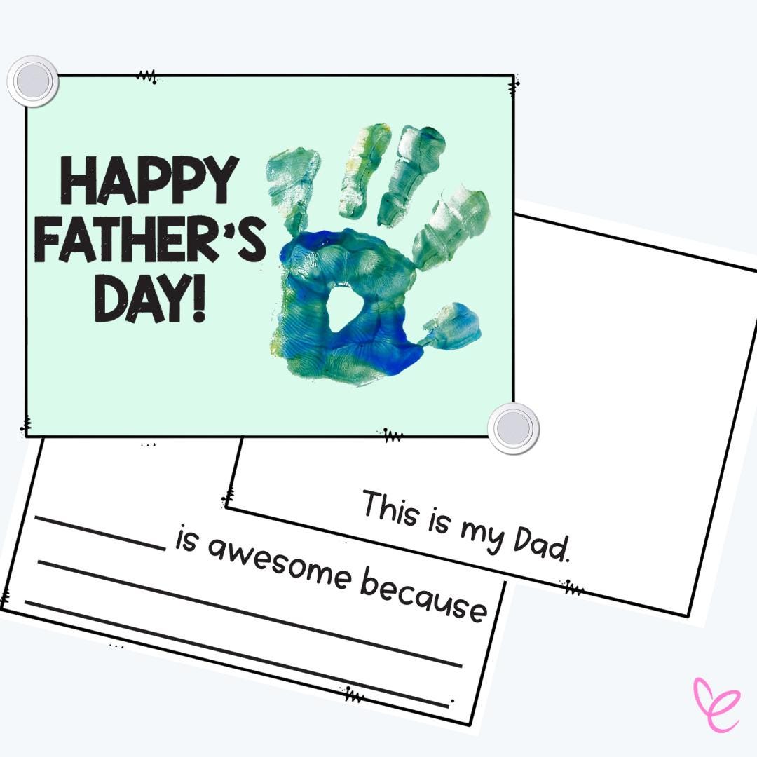 Father's Day Booklet - Etsy