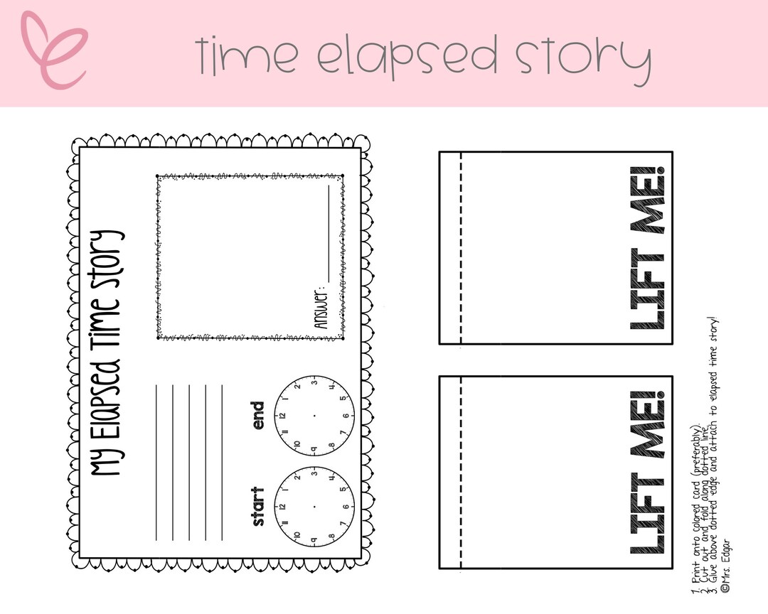 Elapsed Time Story - Etsy