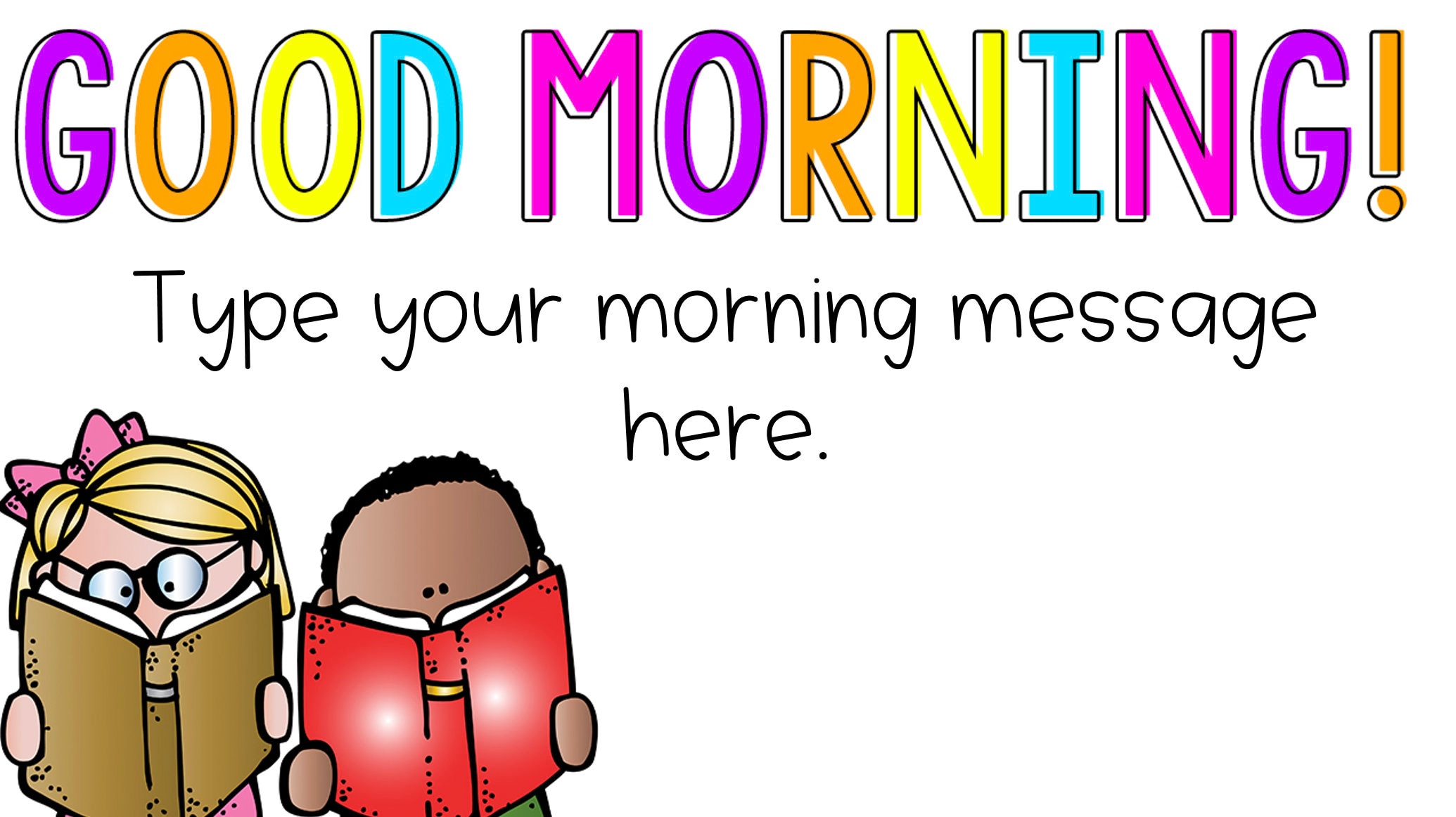 Good Morning Slides - Etsy