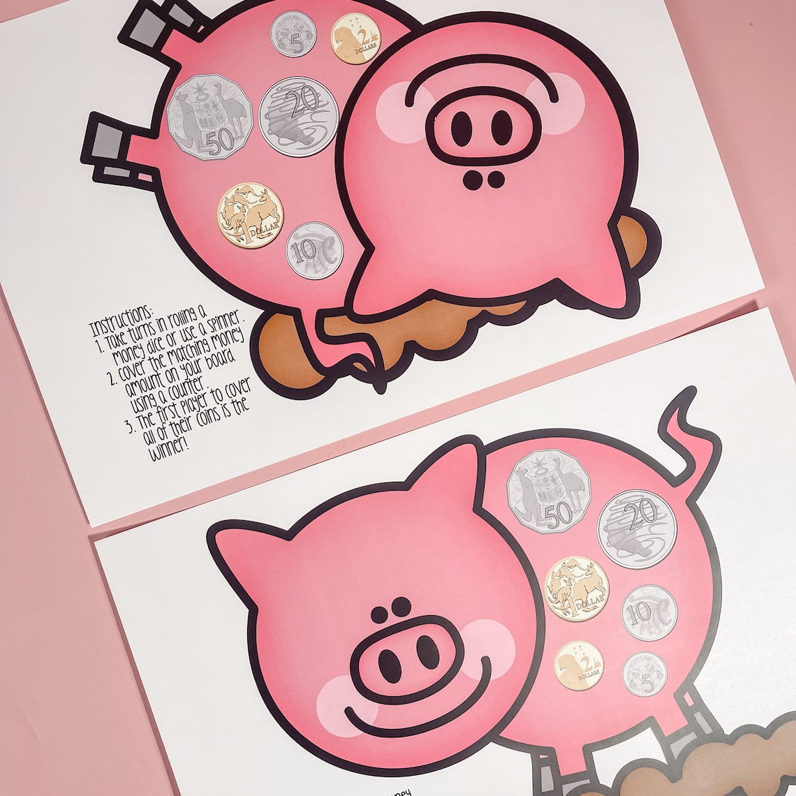 Australian Money Bingo Numeracy Game Grade 1 Maths Activity Australian ...