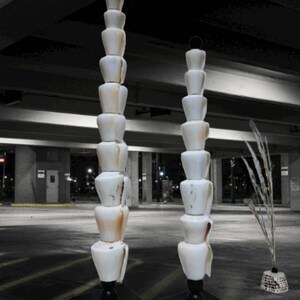 Set of 2 White Lumi Money Stick Shells,a Lumi Currency Stick, Shells ...