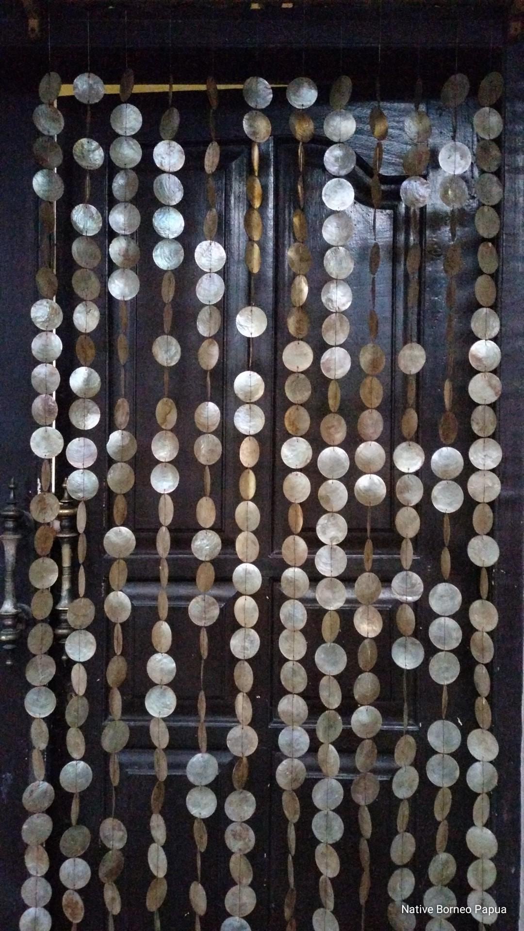 2026 Capiz Shell Curtain : Boho Doorway Divider, Ocean Breeze, Round 12 ...