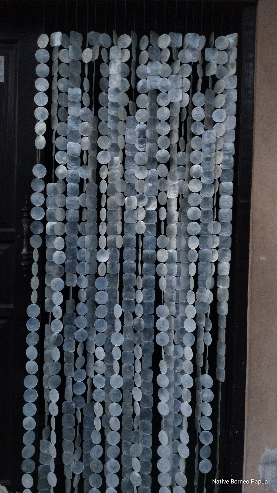 Shell Curtains NEW Beachy Sea Shell Enchanted Curtains Set Home Decor