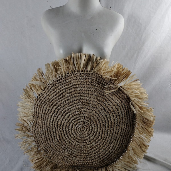 Straw Cushion - Etsy