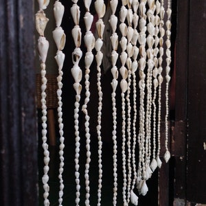 Sea Shell Curtains ,shell Curtain for Doorway: Window Curtains,ocean ...