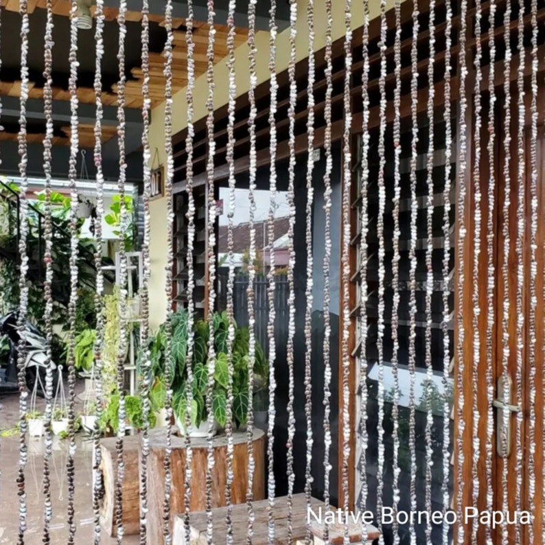 Exotic Sea Shell Curtains ,curtain for Doorway Curtains Hanging: Window ...