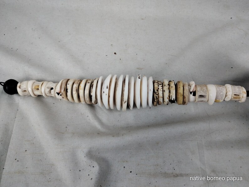 Lumi Shell Money Stick: Papua New Guinea Art, Table Decor - Etsy