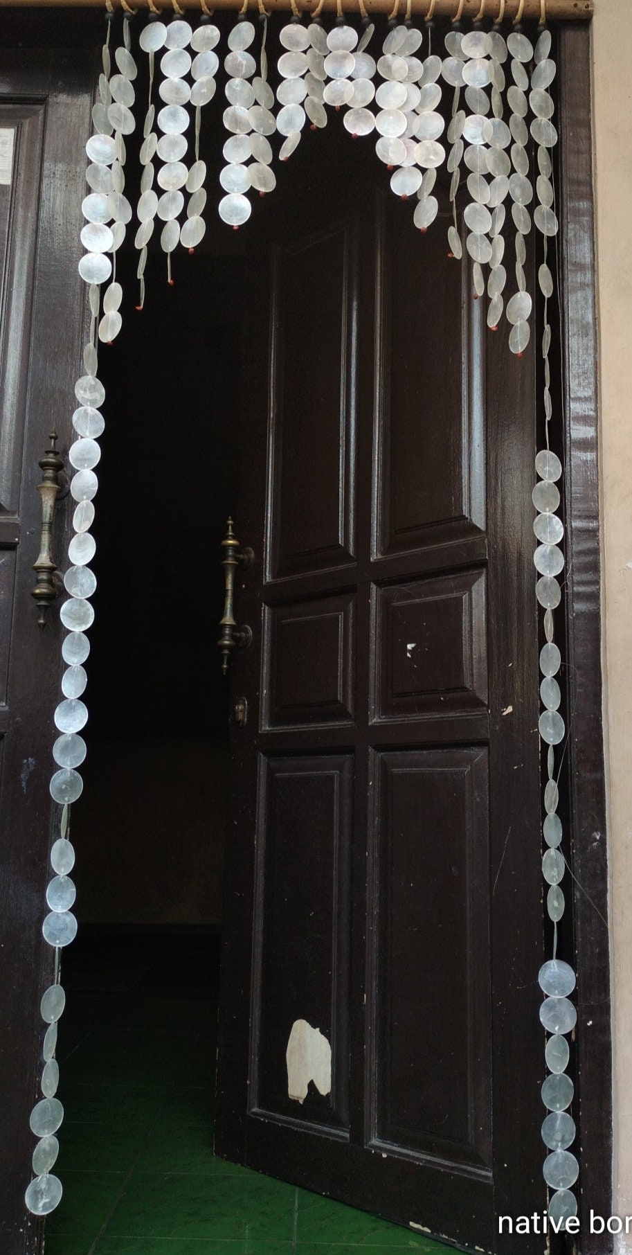 19 Strand Capis Shell Curtains Shells Curtain for Doorway: - Etsy