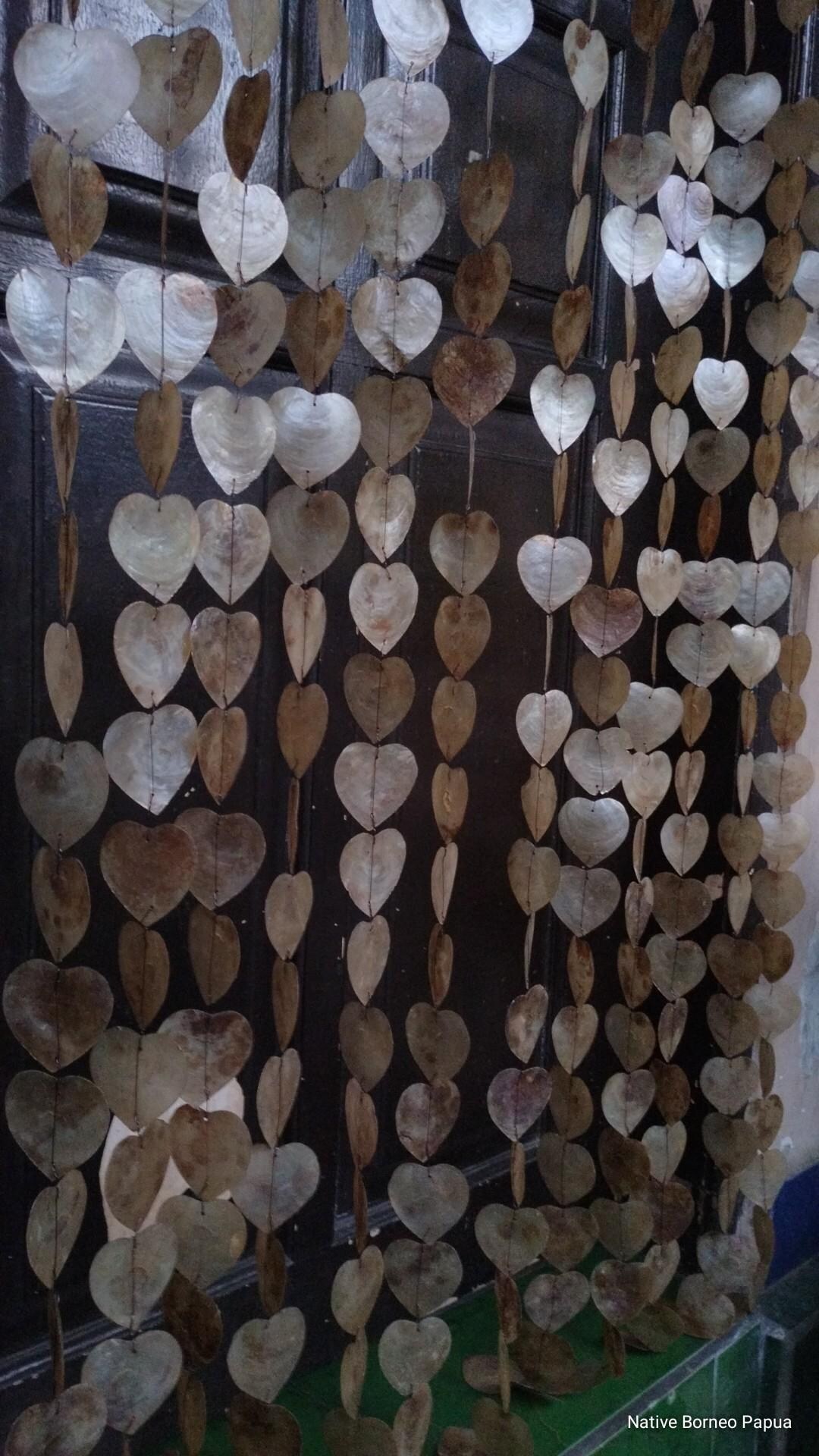 Bellinu Capiz Shell Curtain: Boho Doorway Divider, Ocean Breeze.love ...