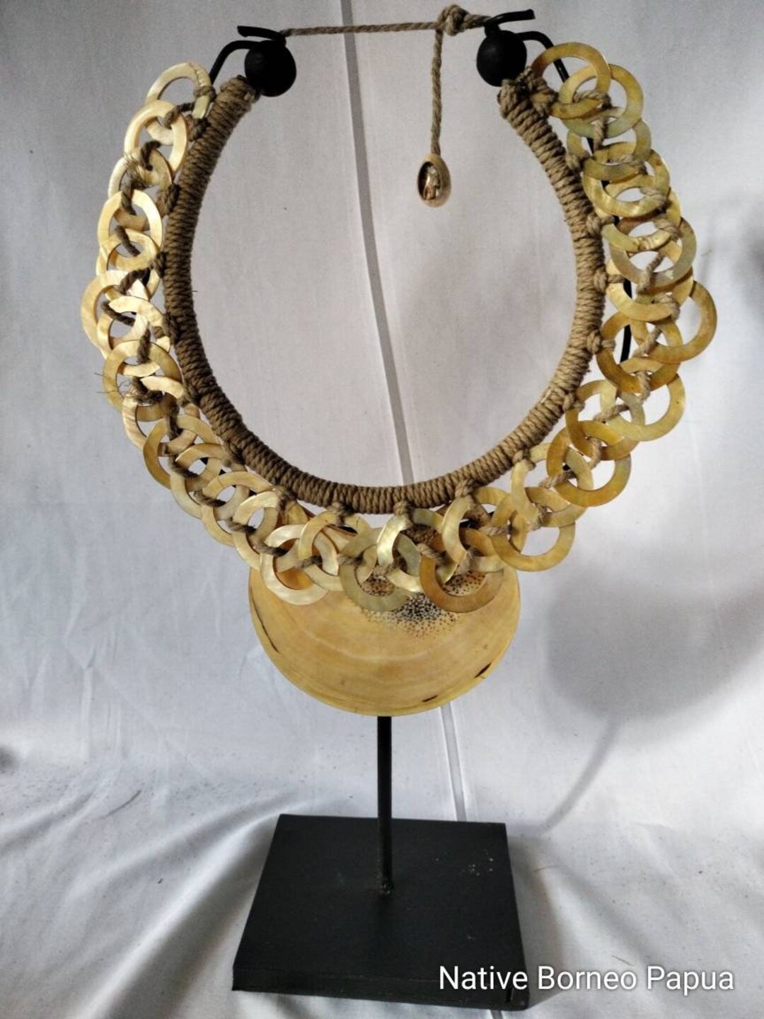 Kina Shell Necklace: Papua New Guinea Ethnic Tribal Art - Etsy