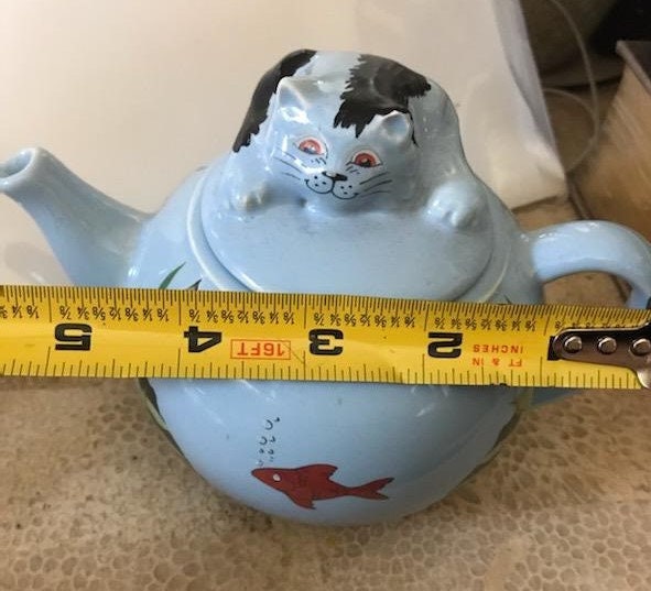 Wade England, Whimsical Teapots, Feline Collection Designed by Judith ...