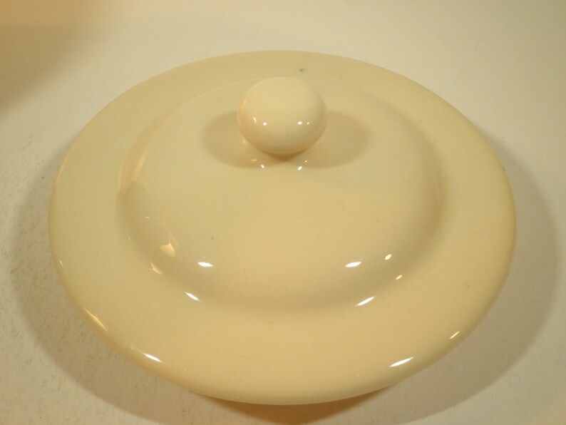 Vintage Mccoy USA Pottery Stonecraft Pink & Blue Banded Cookie Jar From ...