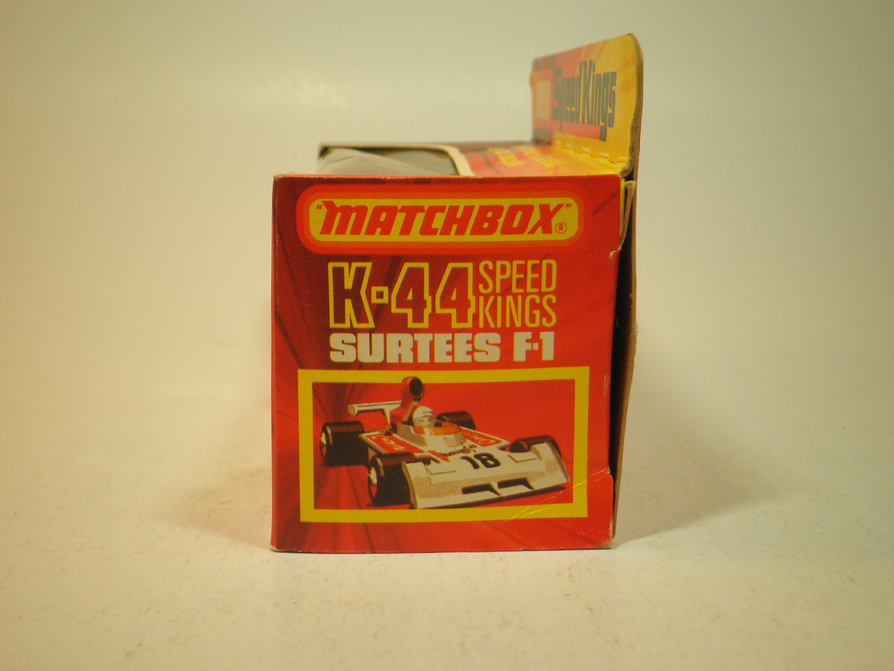 Matchbox Cars Speed Kings K-44 Formula 1 Surtees TS16 Race Car Brand ...