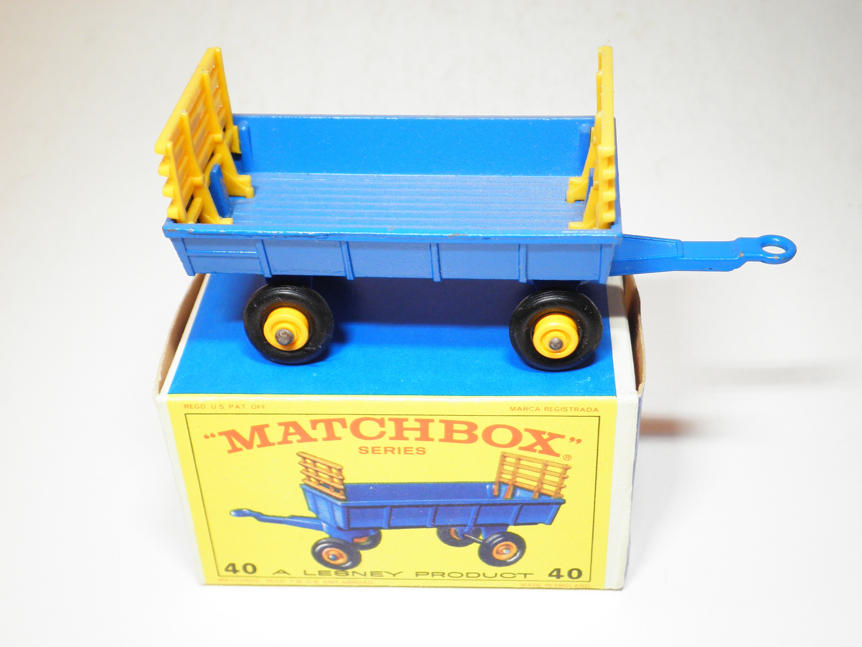Matchbox "series" No. 40 Hay Trailer, Loose Wheels, Like New in ...