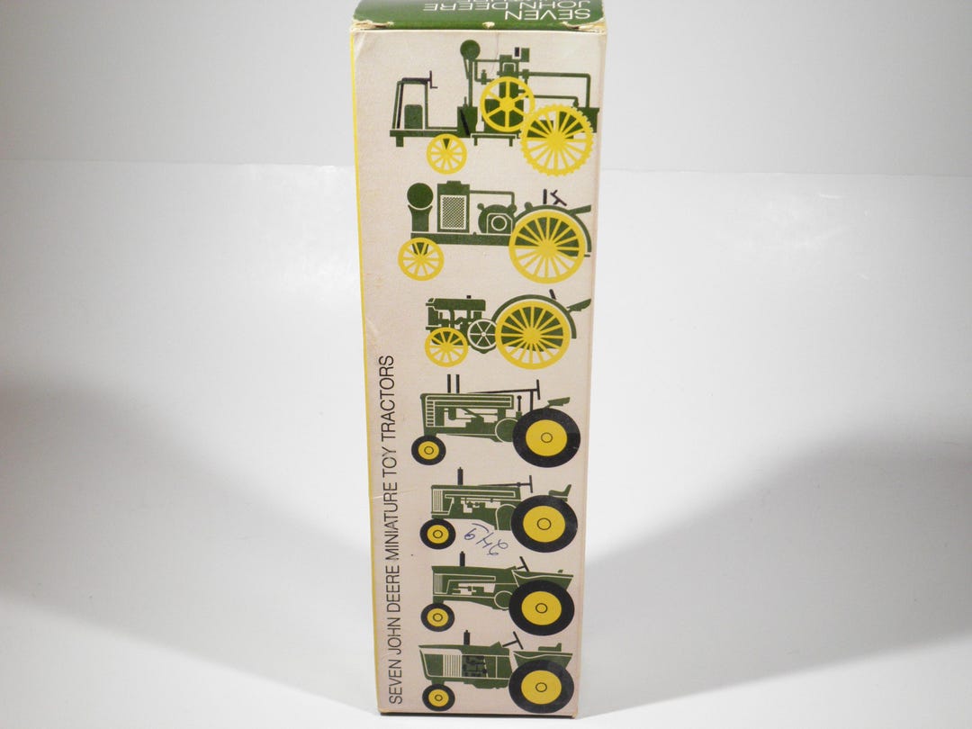 ERTLE - Four John Deere Miniature Toy Tractors, Vintage - Etsy
