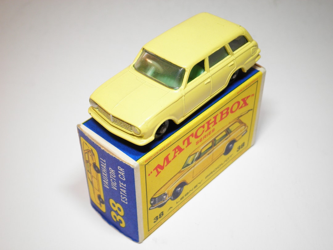 Matchbox "series" No. 38 Vauxhall Victor Estate Car, Green Interior ...