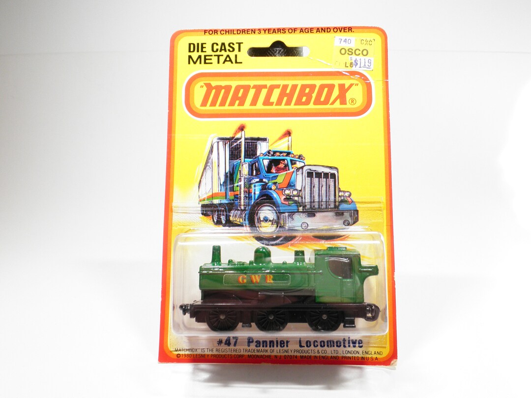 Matchbox Superfast No 47 Pannier Locomotive, Mint on Card, Lesney ...