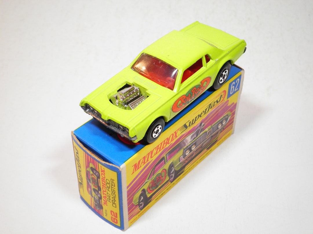 Matchbox Superfast No 62 Rat Rod Dragster Like New in - Etsy