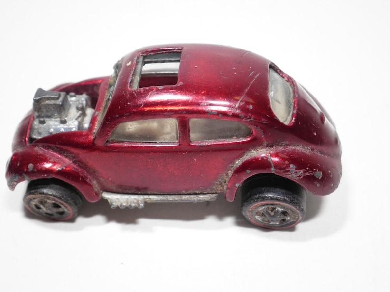Hot Wheels Redline 1967 Custom Volkswagen, Red, USA Base, Original ...