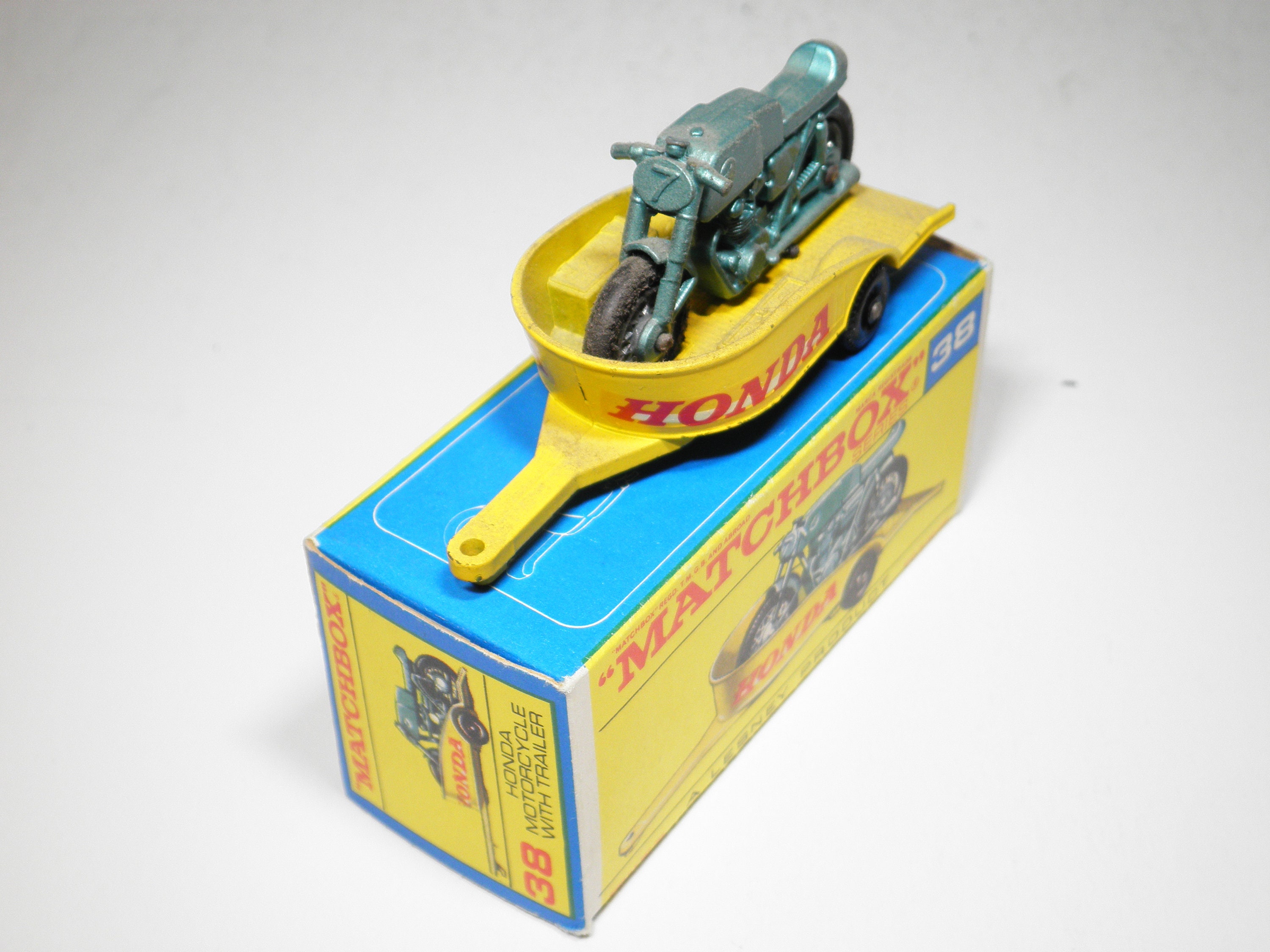 Matchbox series No. 38 Honda Motorcycle and - Etsy