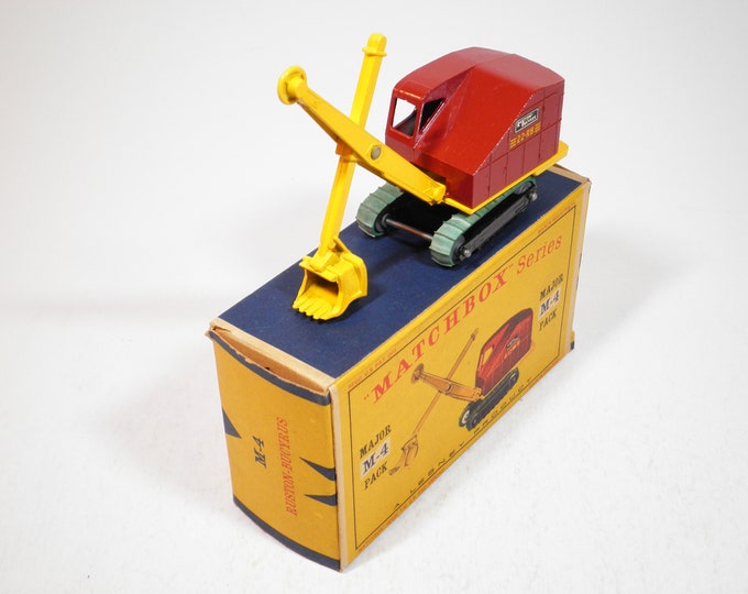Matchbox Series Major Pack, M-4, Ruston-bucyrus, "taylor Woodrow" Decal ...