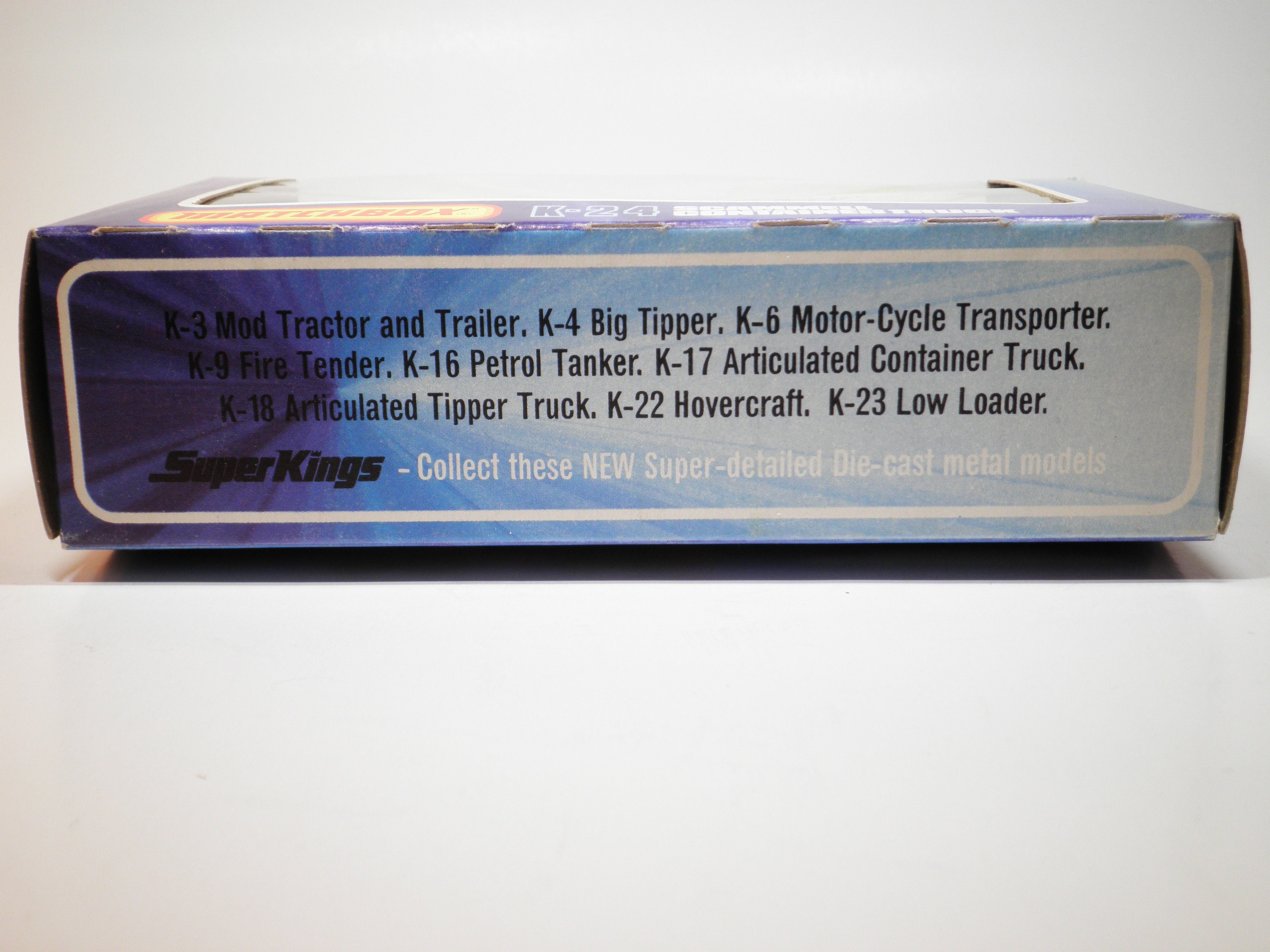 Matchbox Cars Super Kings K-24 Scammell Container Truck Vintage 1976 ...