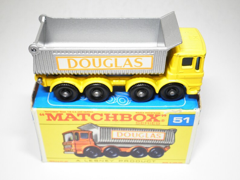 Matchbox series No. 51 8-wheel Tipper Truck RARE - Etsy