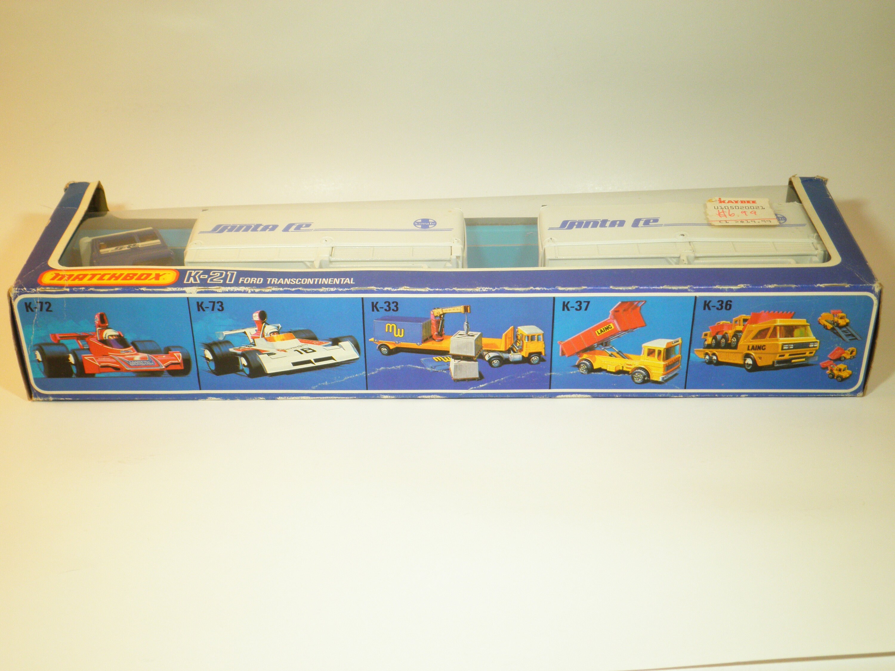 Matchbox Cars Super Kings K-21 Ford Transcontinental white - Etsy