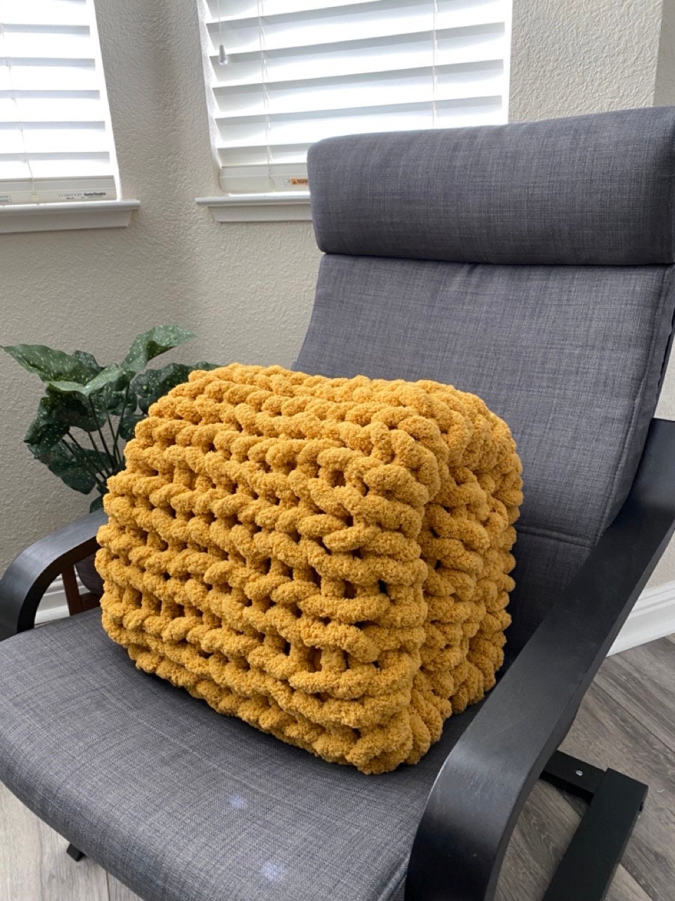 Chunky Knit Blankets | Chunky Knit Throw | Super Chunky Blanket - Etsy